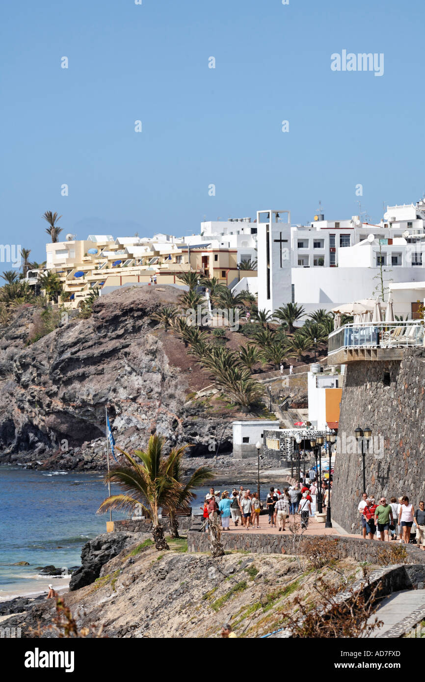 Promenade à Morro Jable Jandia Fuerteventura Canaries Photo Stock - Alamy
