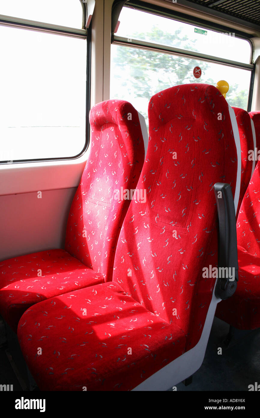 Train seats Banque de photographies et d’images à haute résolution - Alamy