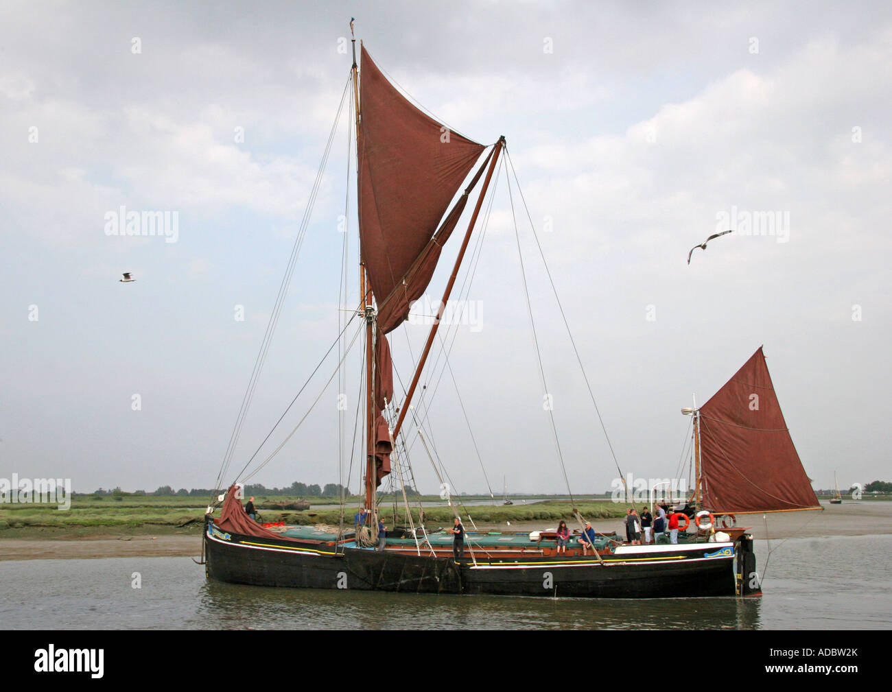 Thames Barge Banque d'image et photos - Alamy