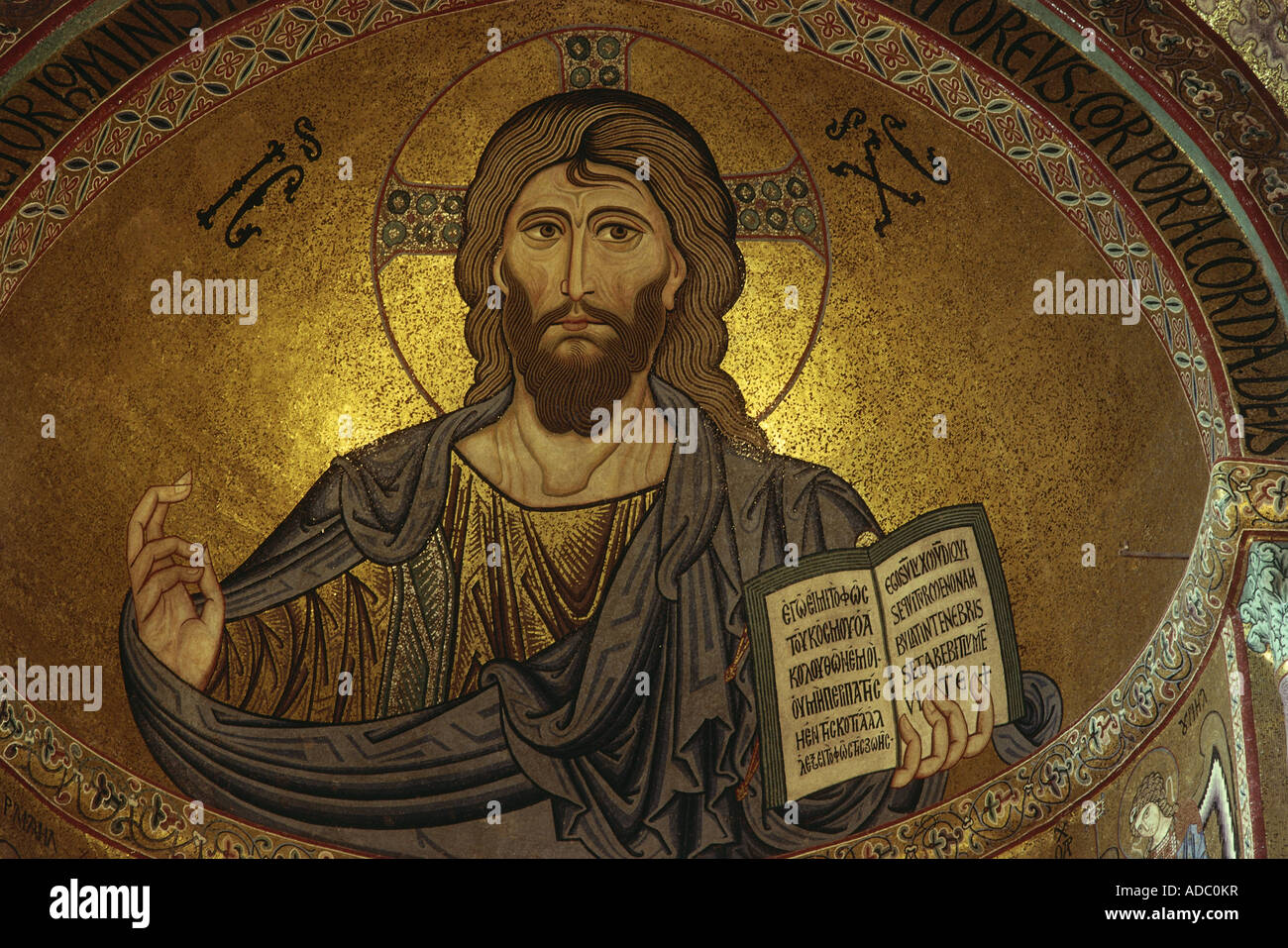 Beaux-arts, art religieux, Jésus Christ, le Christ Pantocrator ...