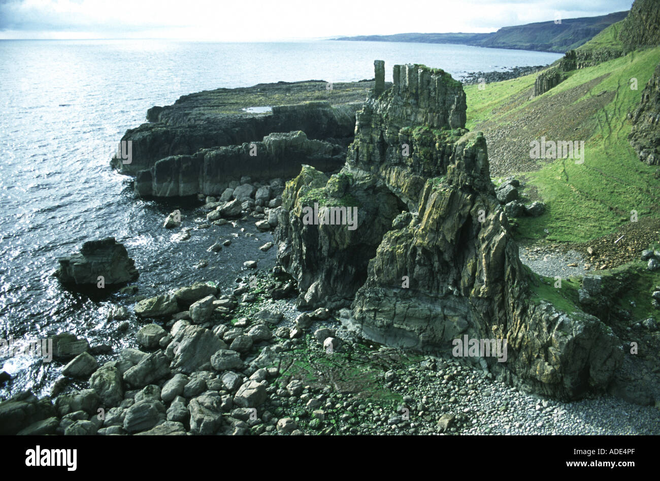 Carsaig arches mull hebrides scotland Banque de photographies et d ...