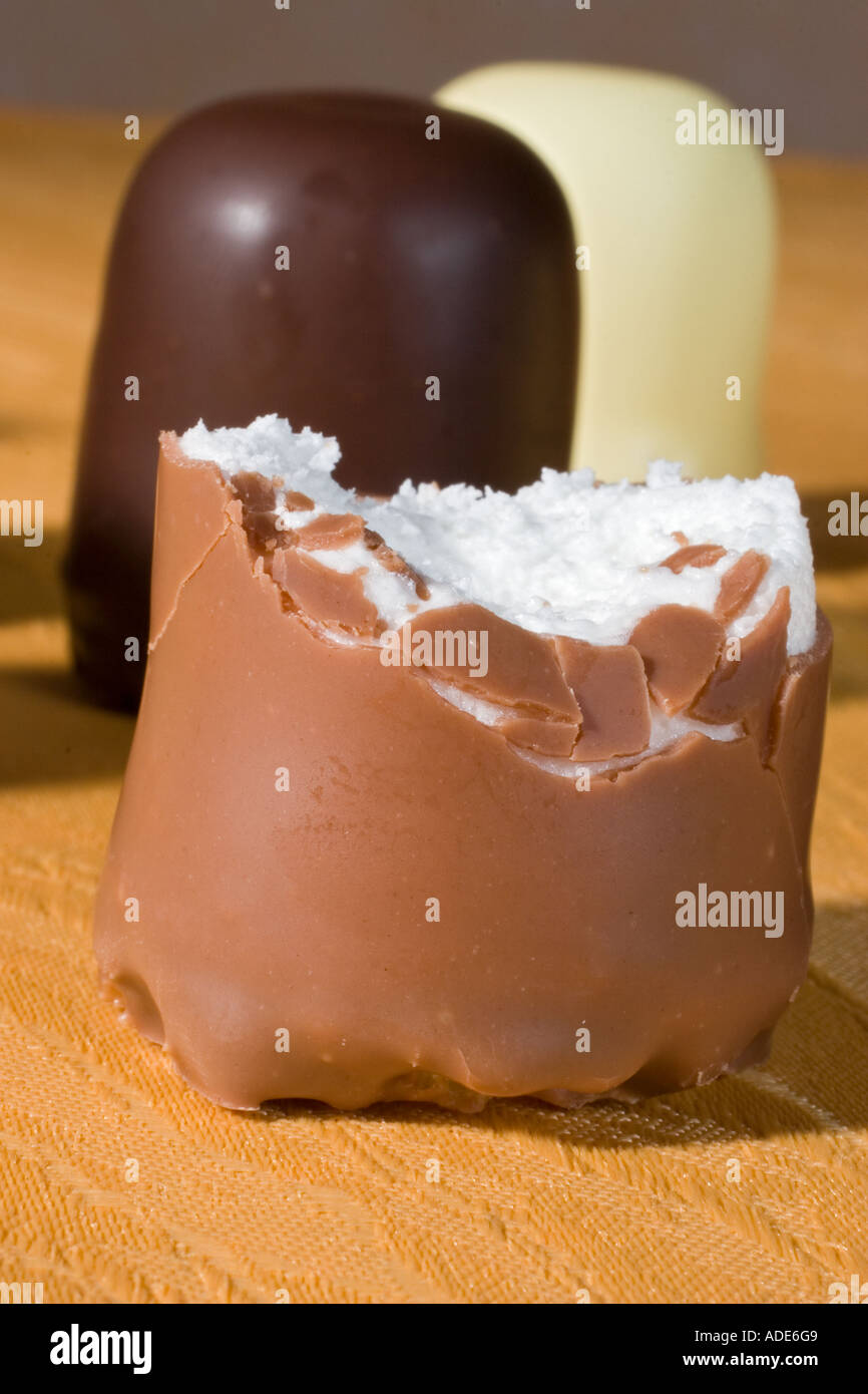 Schokolade foamy chocolate negerkuss Banque de photographies et d ...