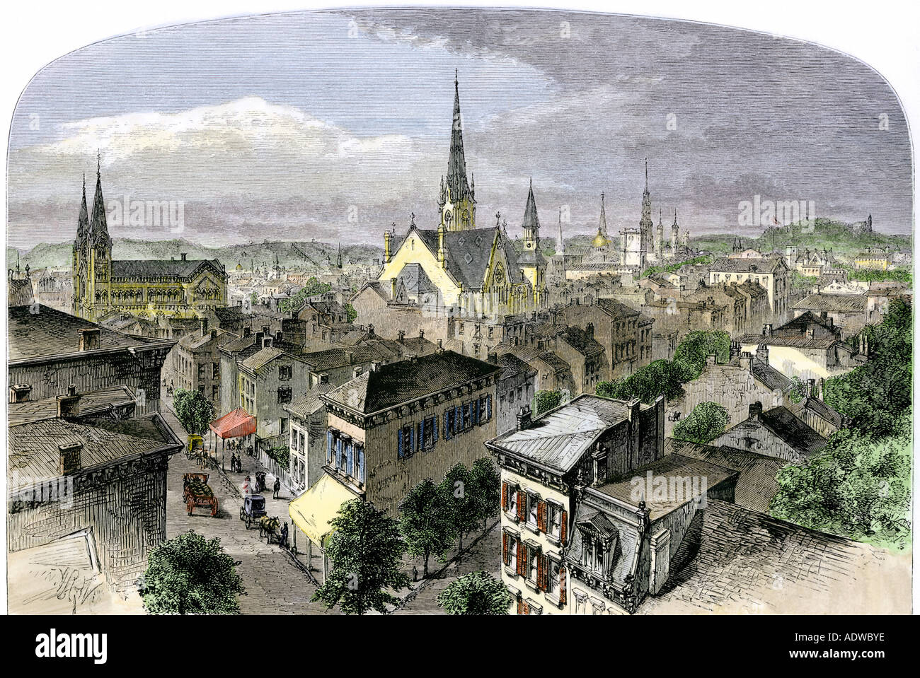 Urbanization 19th century Banque de photographies et d’images à haute ...