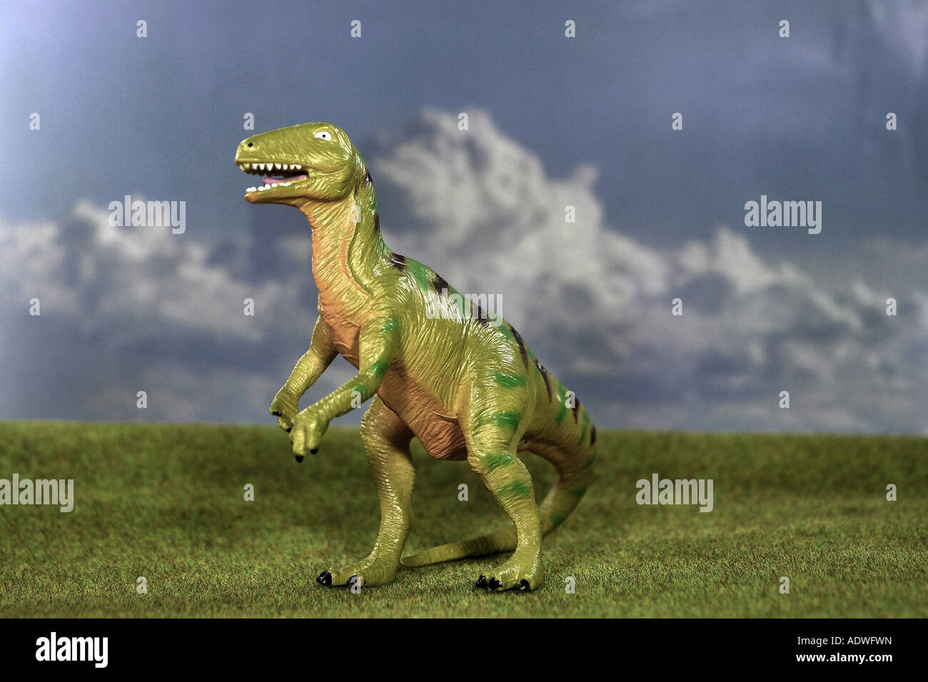 Dinosaur dinosaurs dino allosaurus Banque de photographies et d’images à haute résolution - Alamy