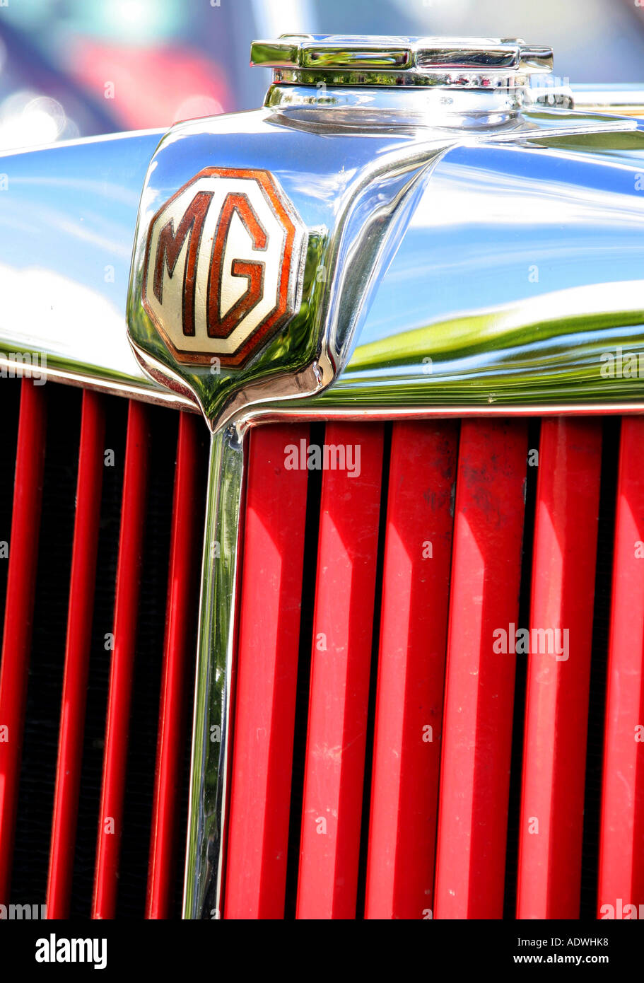 Calandre voiture classique Banque de photographies et d’images à haute ...
