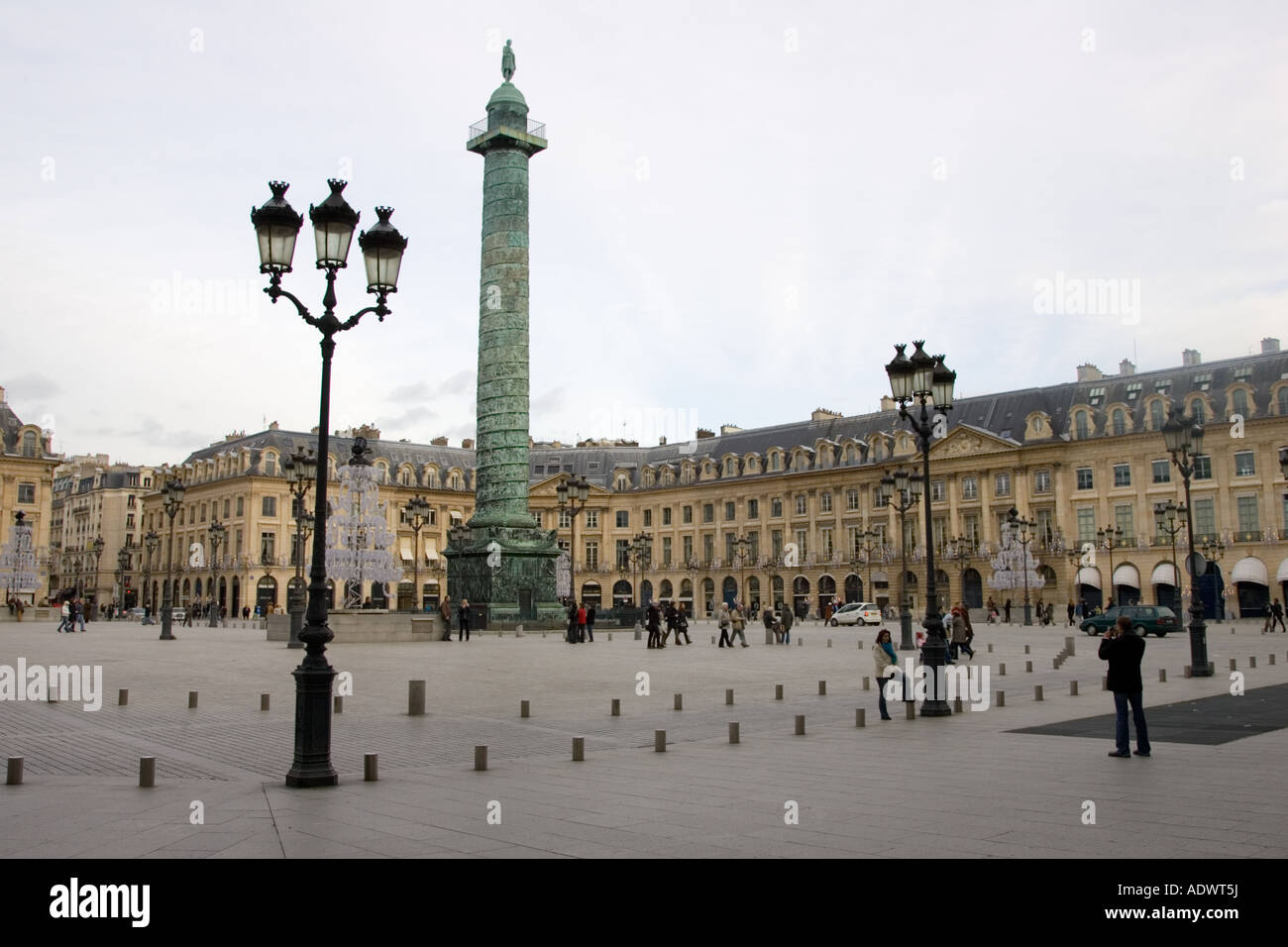 Napoleon statue in place vendome Banque de photographies et d’images à ...