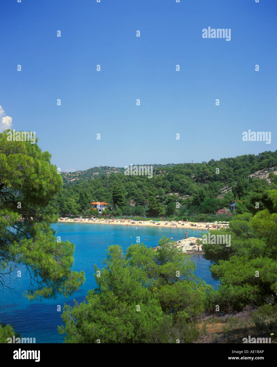 Baie de kalogria Banque de photographies et d’images à haute résolution ...