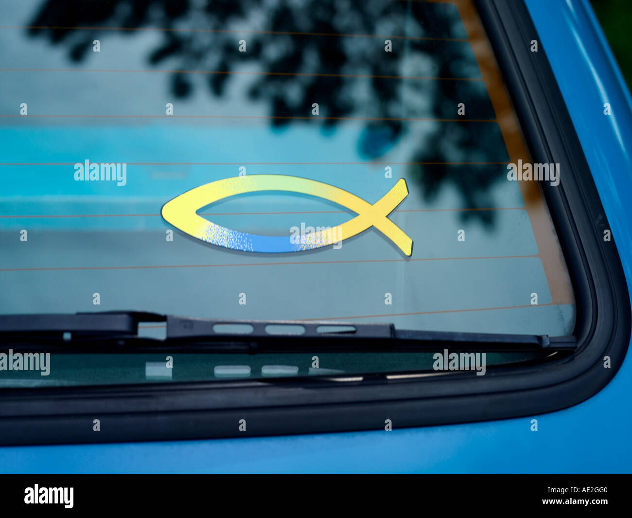 Symbole de voiture de poisson Banque de photographies et d’images à ...