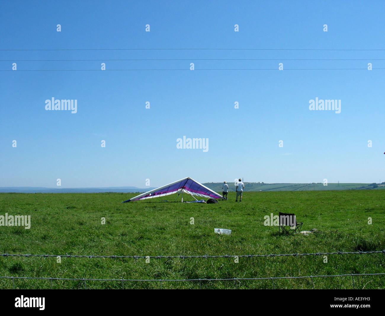 Deltaplane sussex Banque de photographies et d’images à haute ...