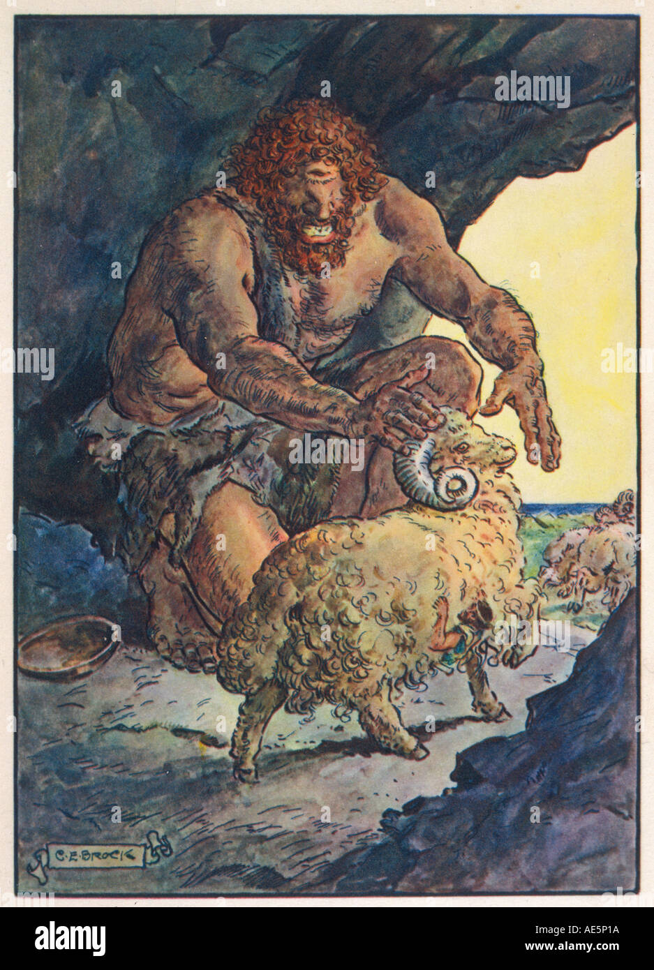 Le cyclope polyphème Banque de photographies et d’images à haute ...