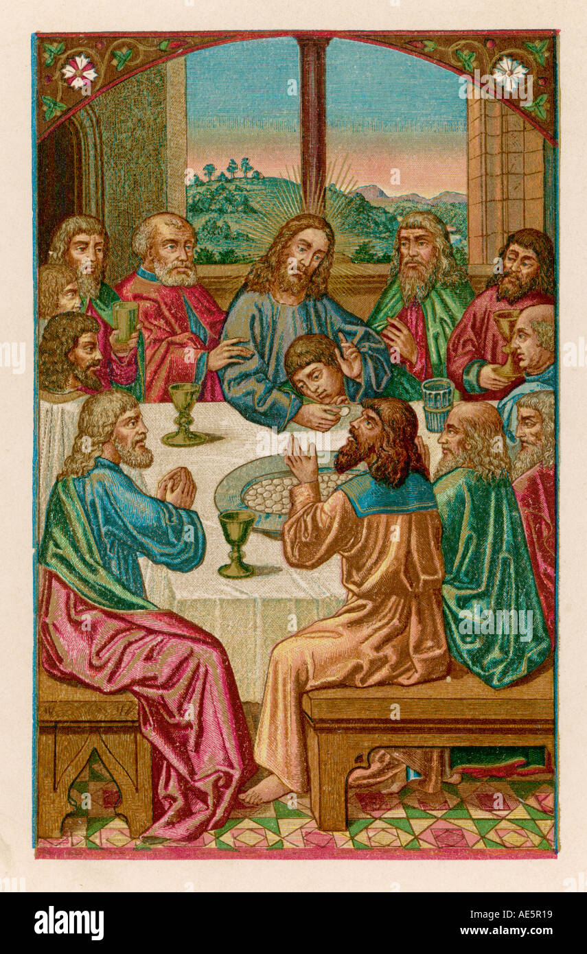 La cene de vinci Banque de photographies et d’images à haute résolution ...