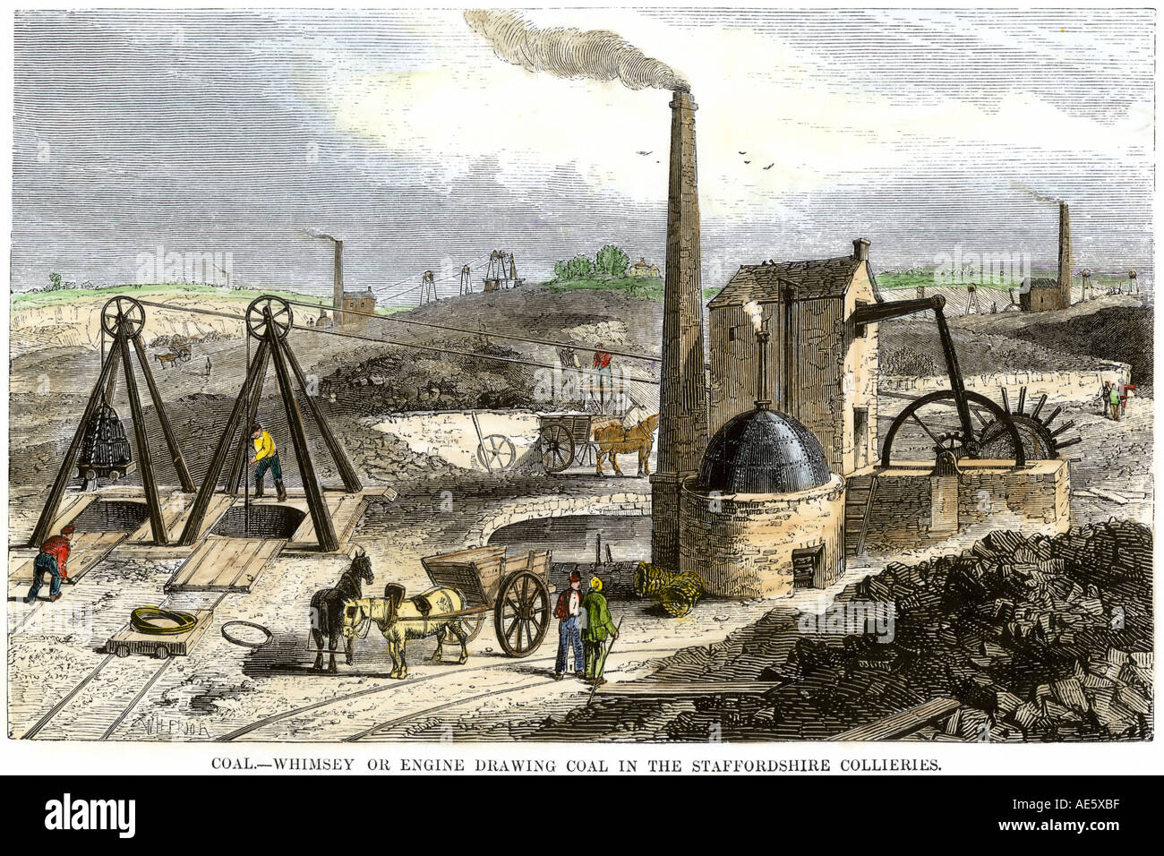 19 th century coal mine britain Banque de photographies et d’images à ...