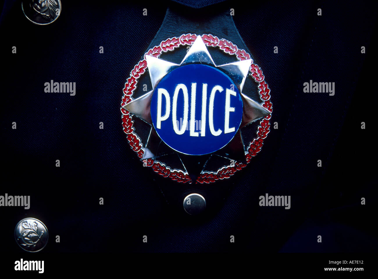 French police badge Banque de photographies et d’images à haute ...