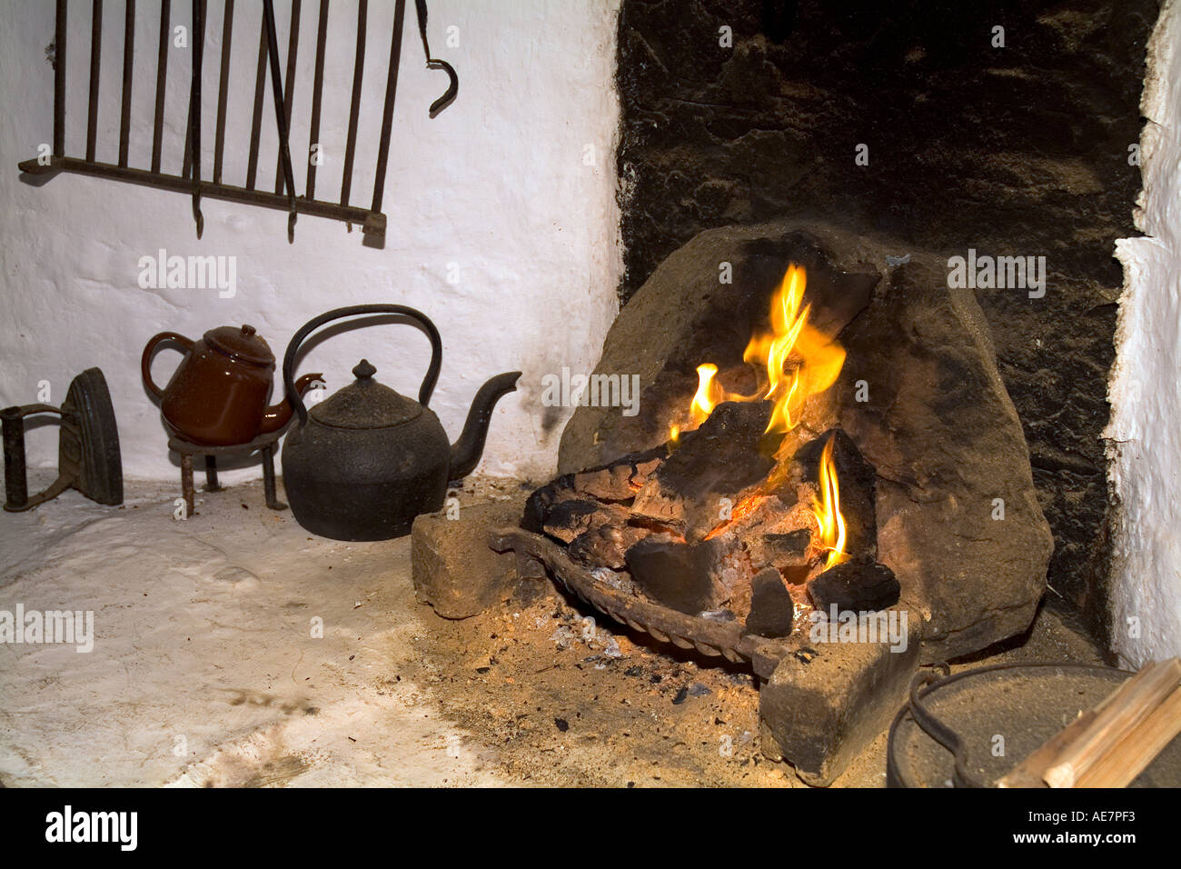 Interior croft cottage traditional Banque de photographies et d’images ...