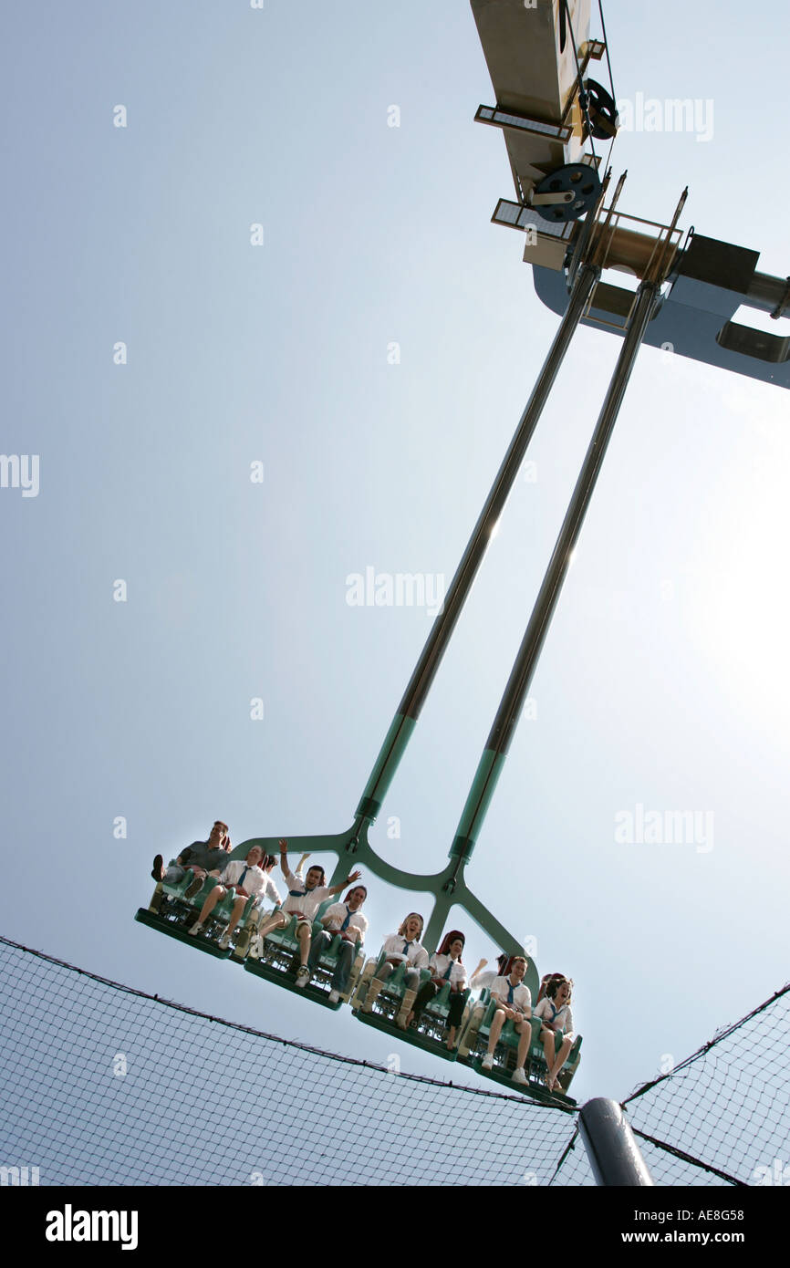 Roller coaster ride at thorpe park Banque de photographies et d’images ...