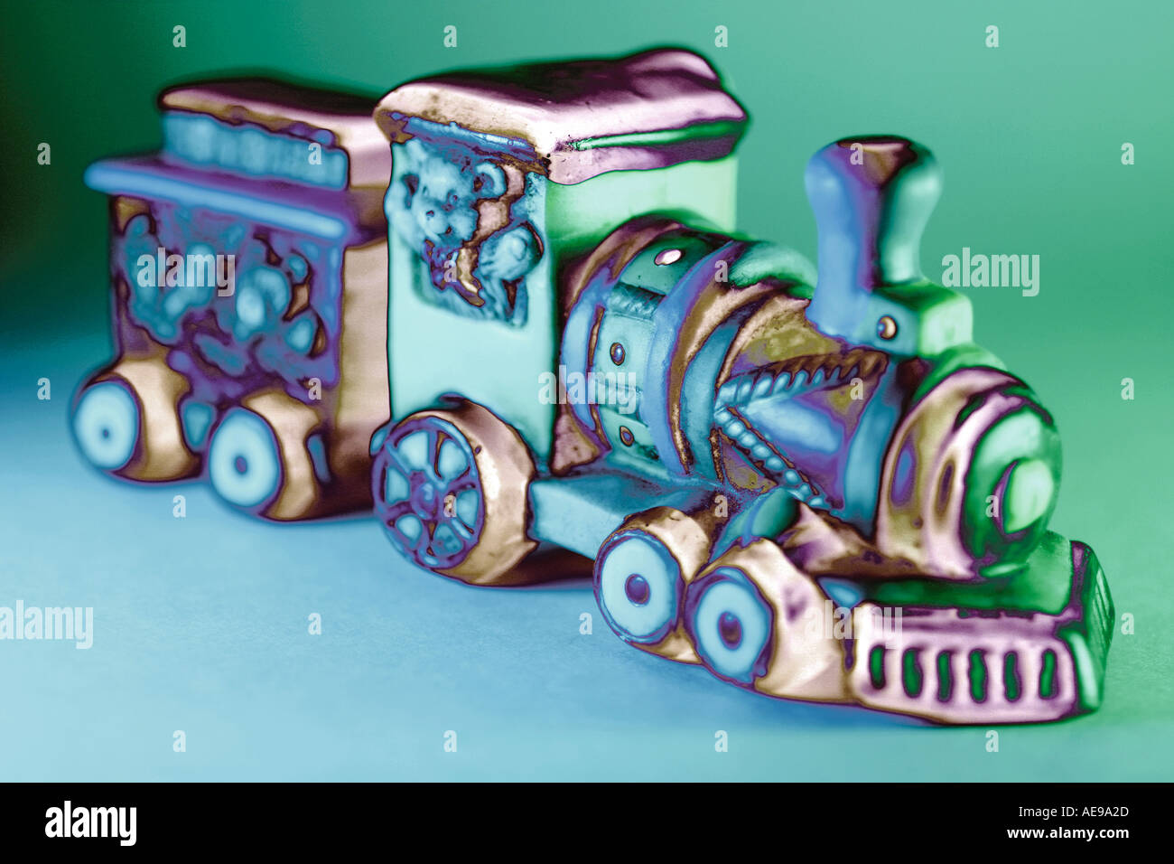 Ancien train miniature Banque de photographies et d’images à haute résolution - Alamy