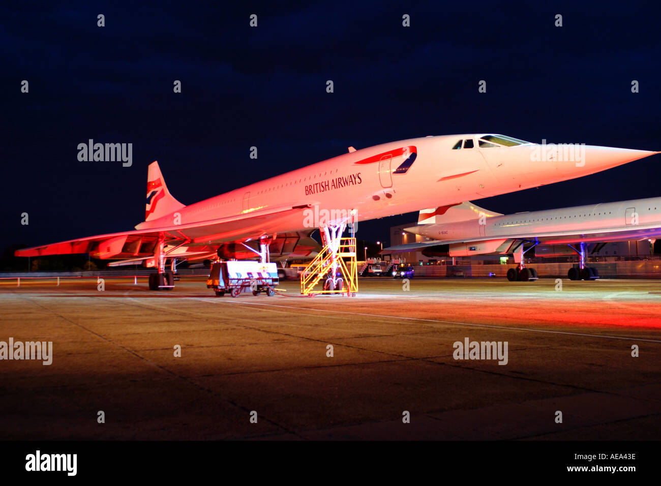 Concorde undercarriage Banque de photographies et d’images à haute ...