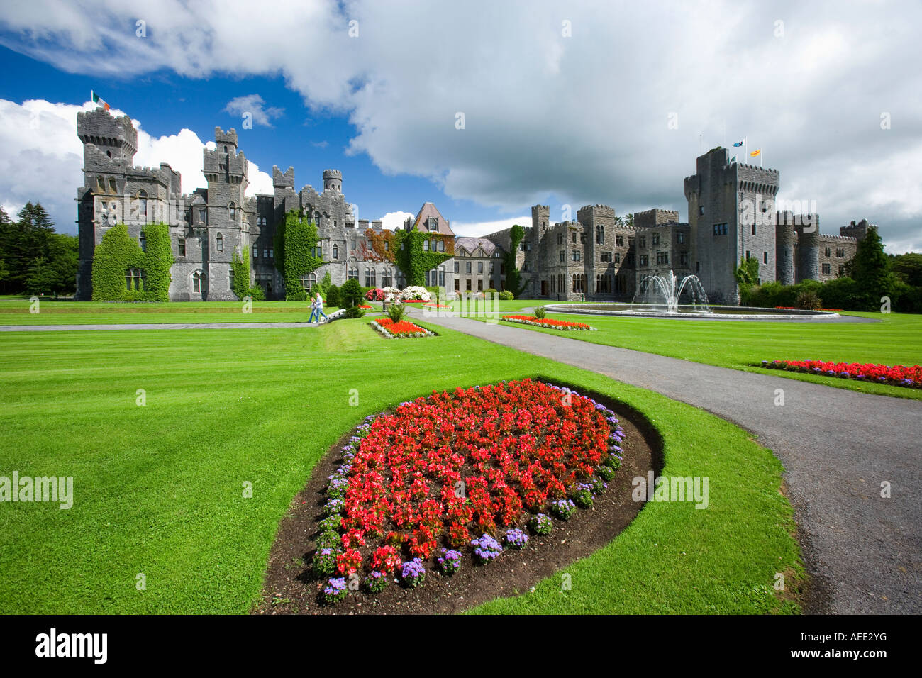 Mayo Irlande Ashford Castle Photo Stock - Alamy