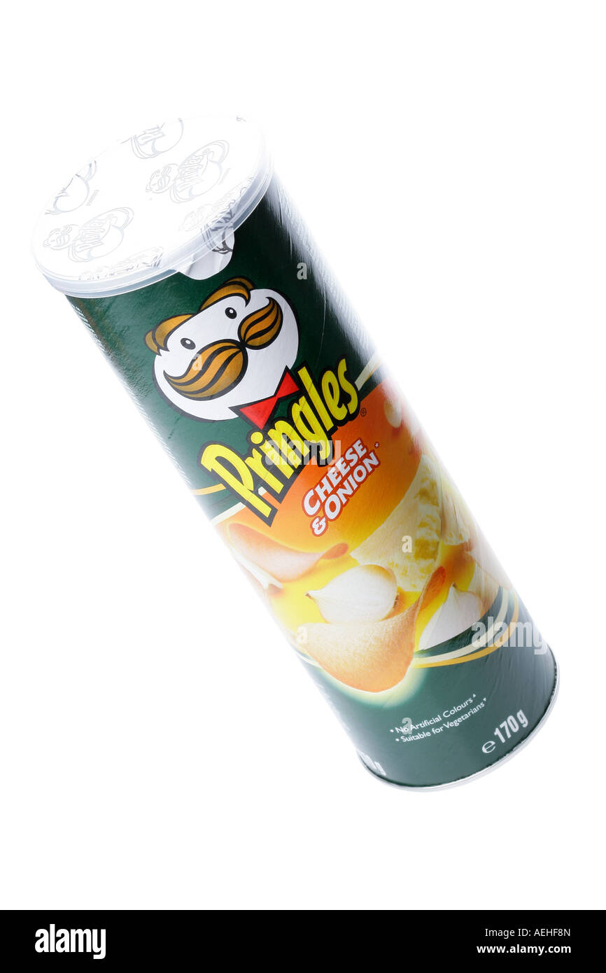 Pringles fromage et chips d'oignon Banque de photographies et d’images ...