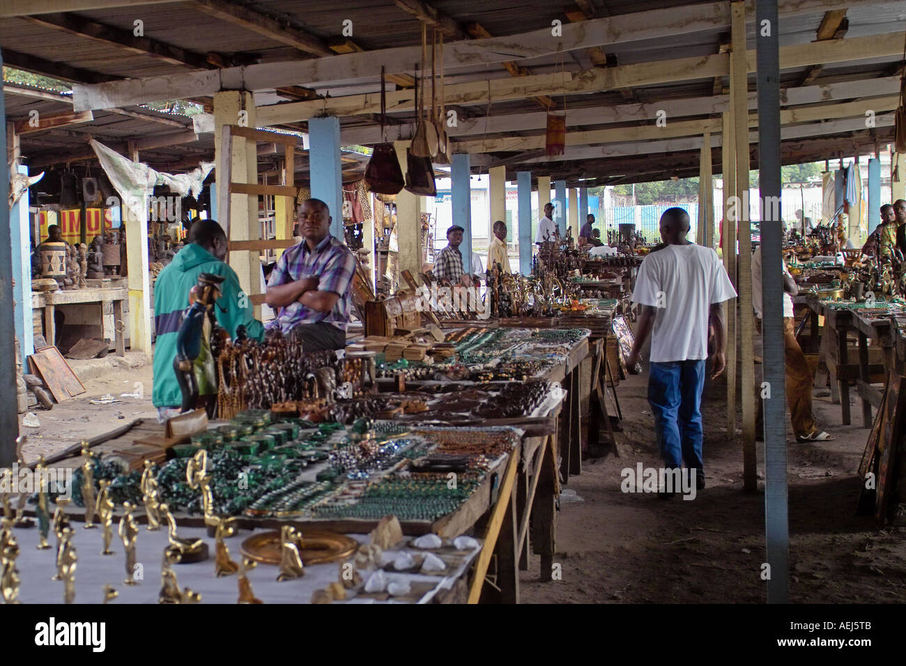 Market Kinshasa République démocratique du Congo, l'Afrique Photo Stock ...