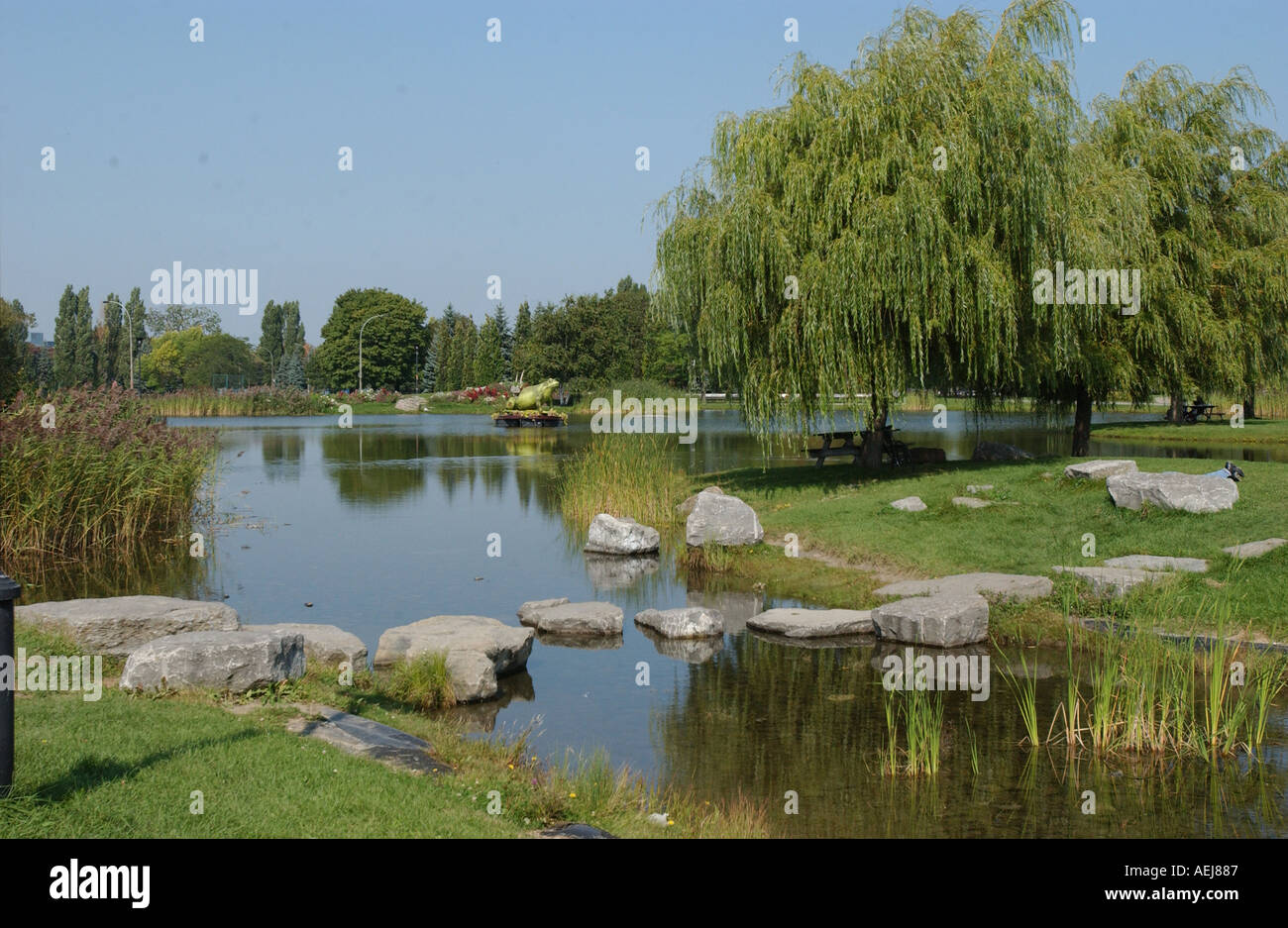 Parc Jarry Montréal Québec Canada Photo Stock - Alamy