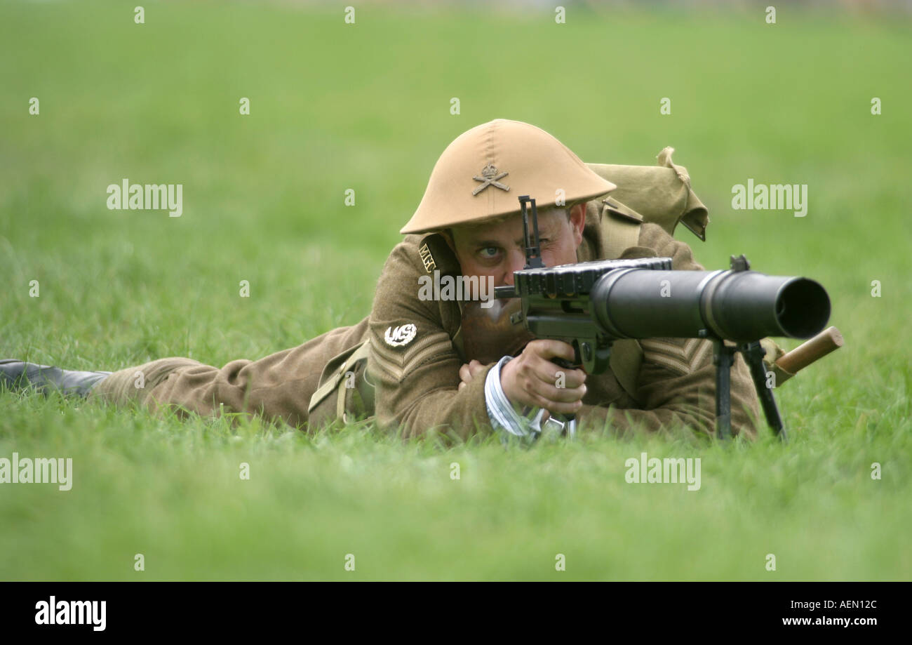 Lewis gunner Banque de photographies et d’images à haute résolution - Alamy