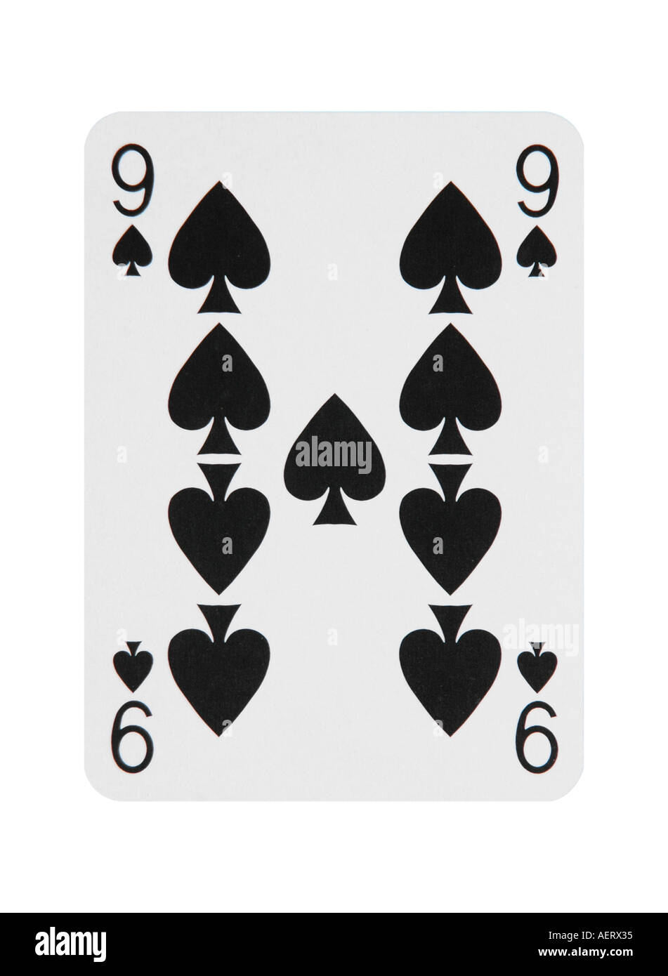 Carte De Pique Noire