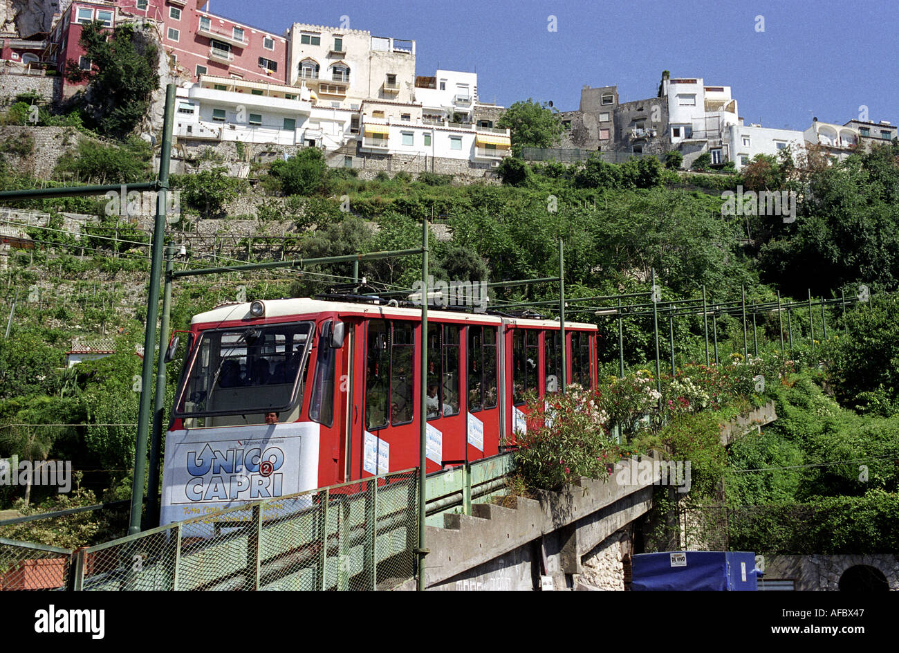 Funiculaire de capri Banque de photographies et d’images à haute ...