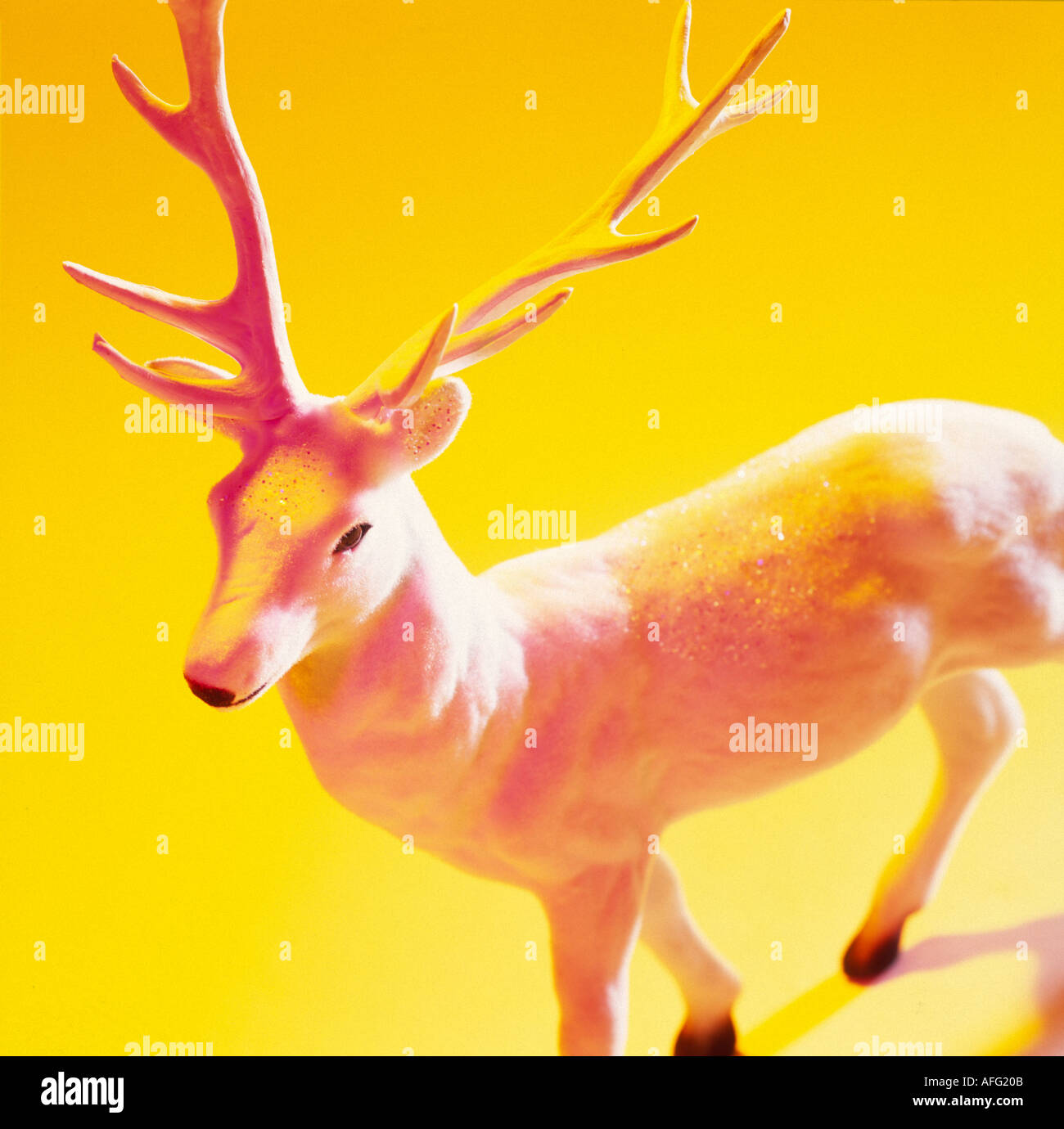 Rudolf renne au nez rouge Banque de photographies et d’images à haute ...