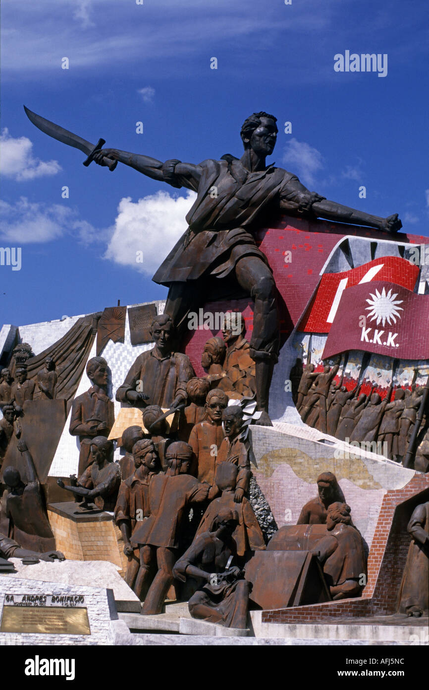 Andres Bonifacio Monument Intramuros Manila Philippines Photo Stock - Alamy