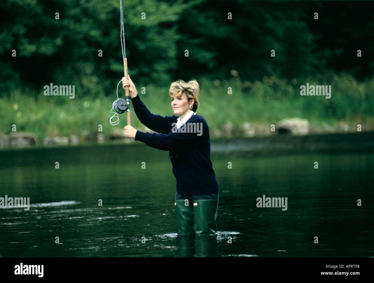 Fiona Armstrong également connu sous le nom de Mme Rodney Potts plat ...