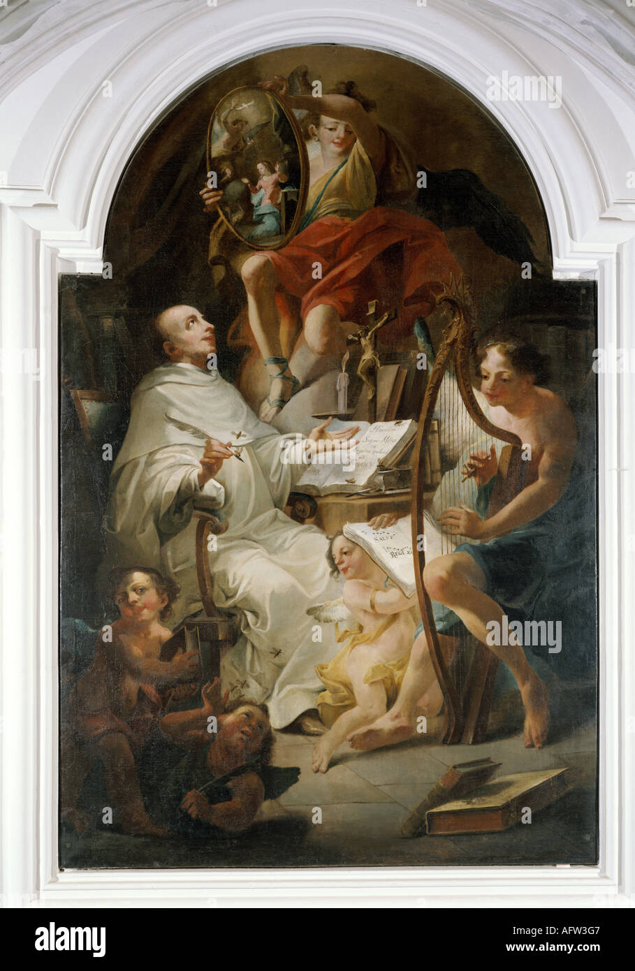 Harpe française Banque de photographies et d’images à haute résolution ...