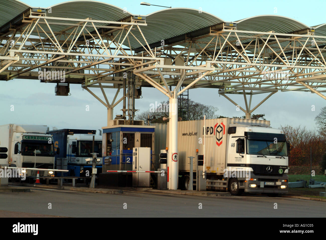 Eurotunnel terminal at folkestone Banque de photographies et d’images à ...