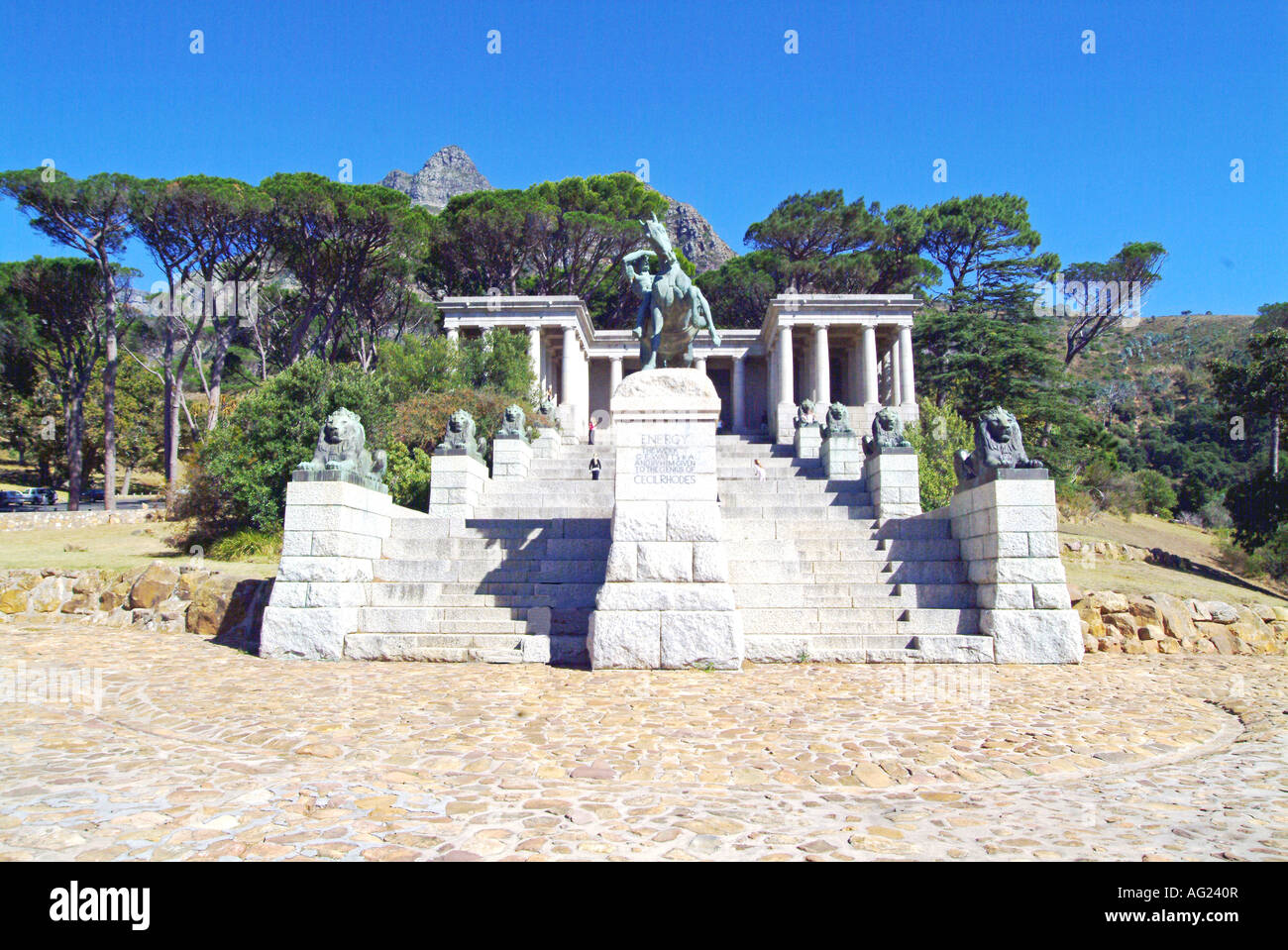 Colonnes cecil john rhodes memorial Banque de photographies et d’images ...