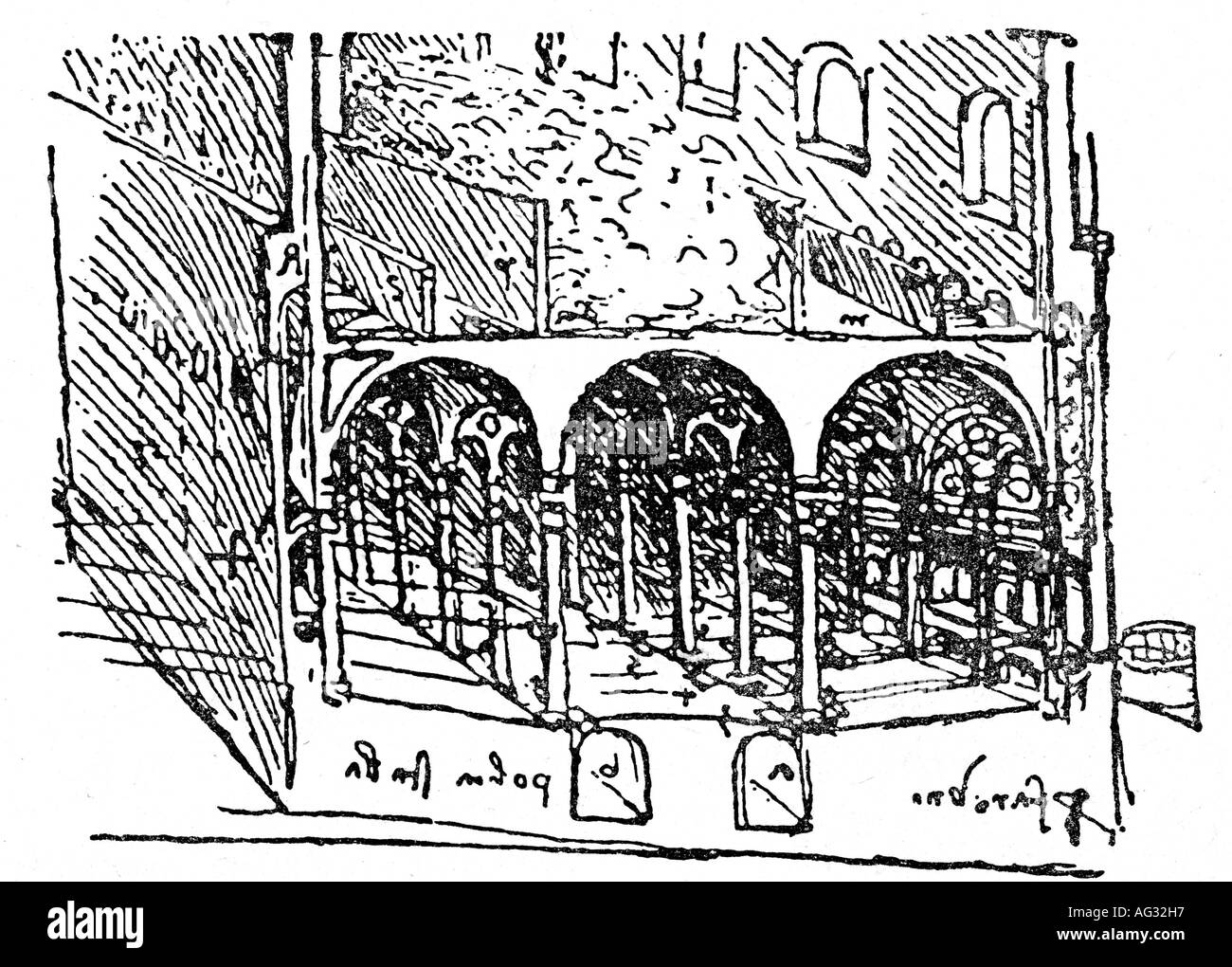 Esquisse de léonard de vinci Banque de photographies et d’images à ...