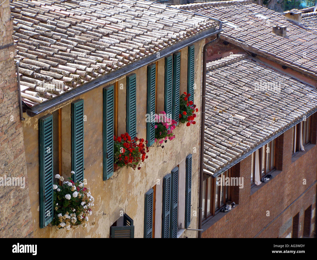 Facades maisons toscanes Banque de photographies et d’images à haute ...