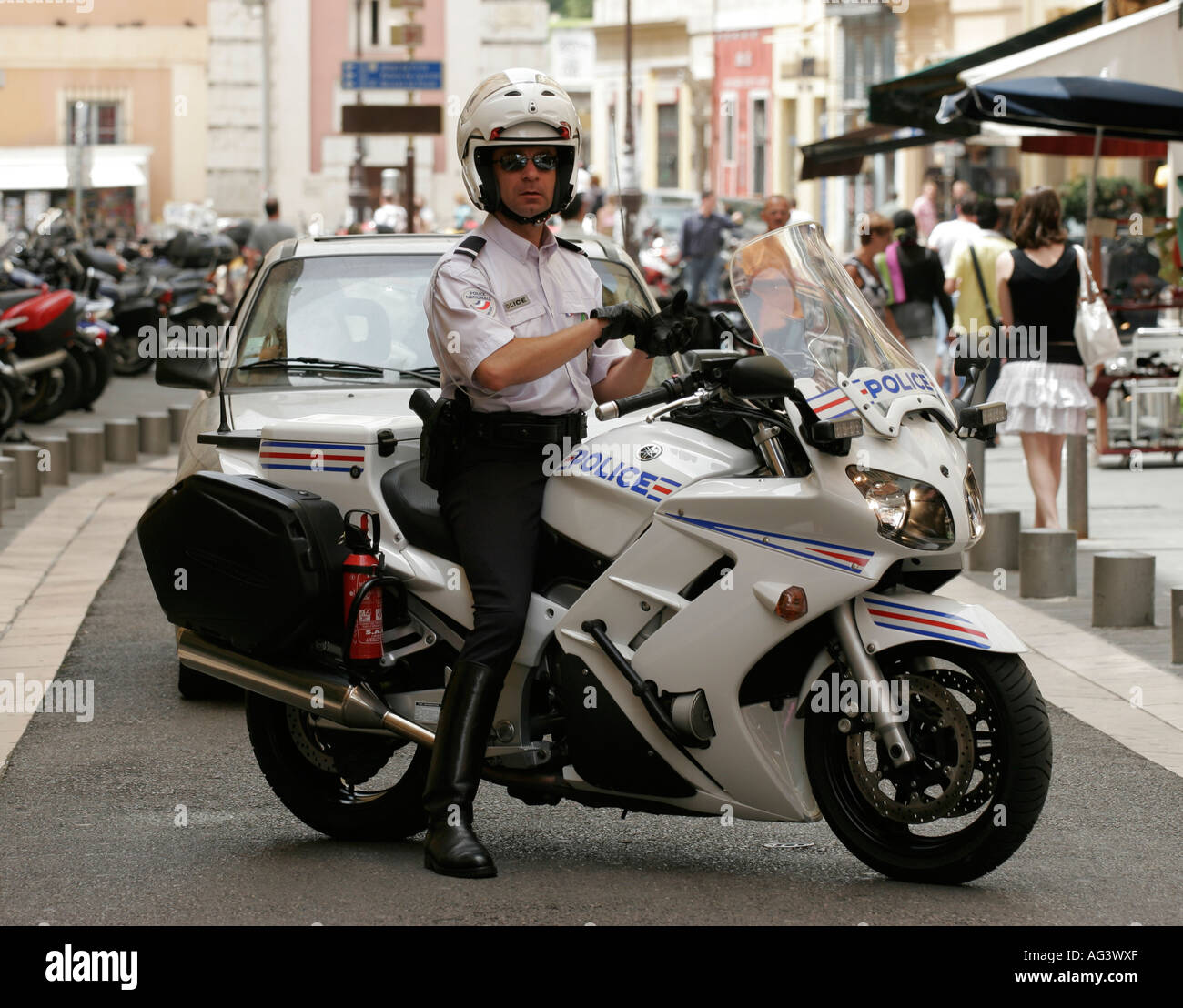 French police badge Banque de photographies et d’images à haute ...