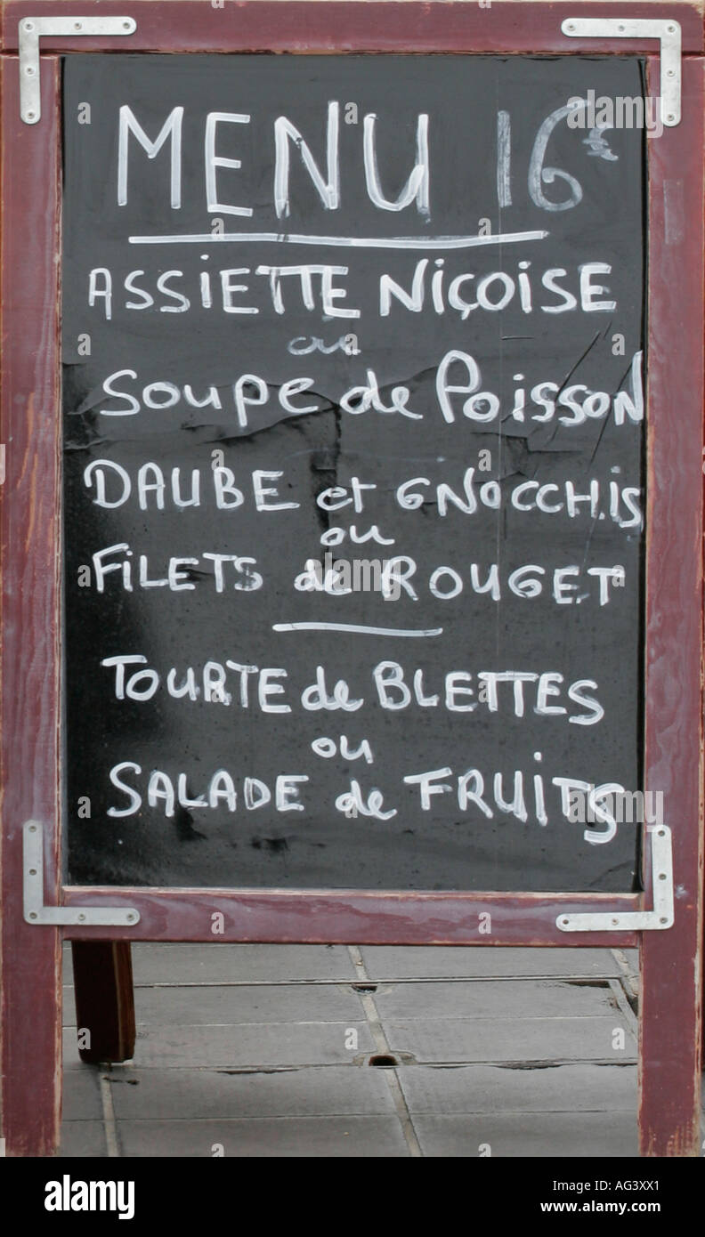 Menu starters Banque de photographies et d’images à haute résolution ...
