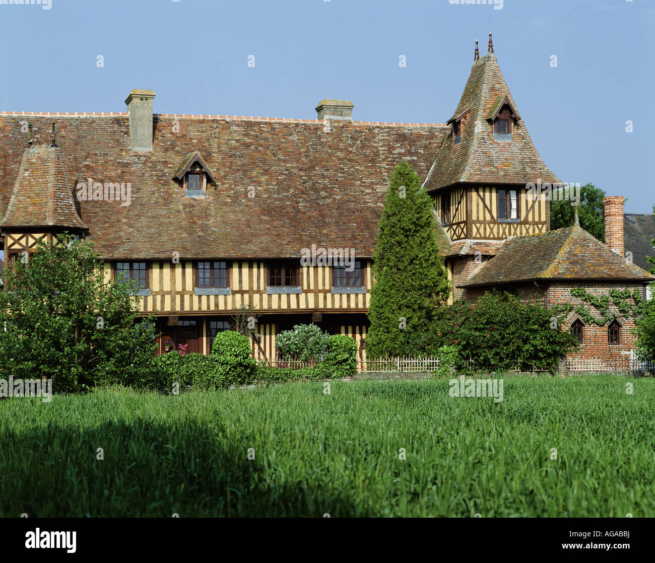French manoir Banque de photographies et d’images à haute résolution ...