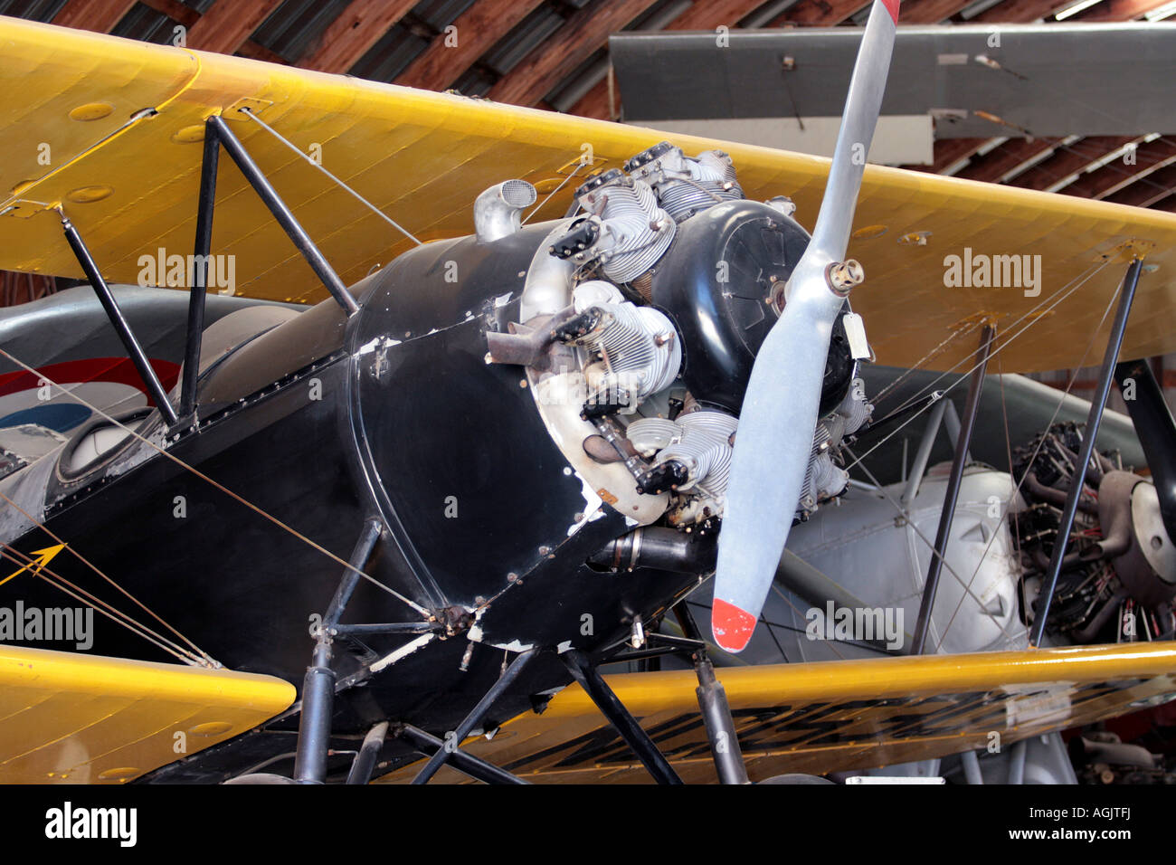 Biplane engine Banque de photographies et d’images à haute résolution ...