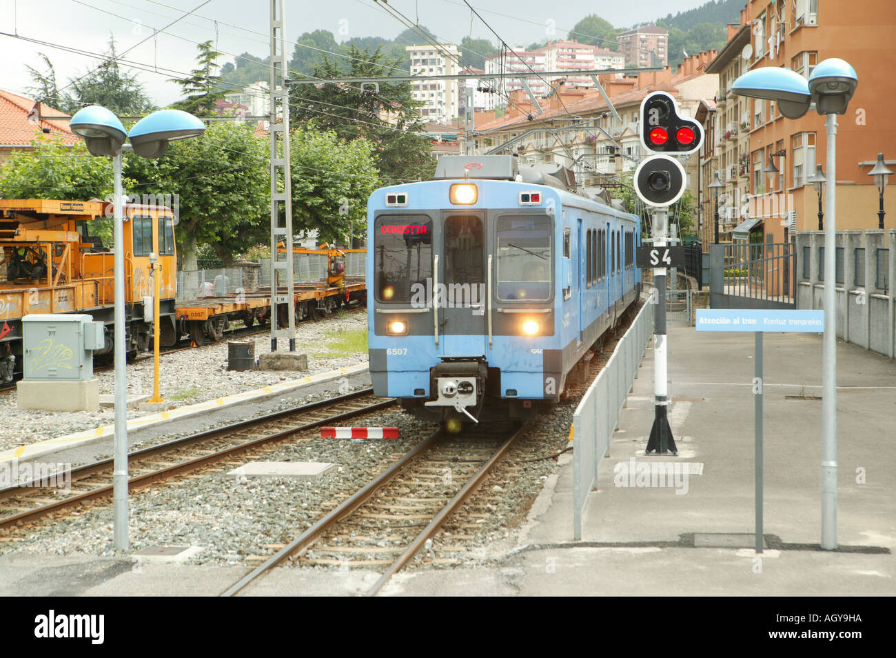 Eusko Tren, basque, pays, chemin de fer, l'Espagne, gare, gare, TREN ...