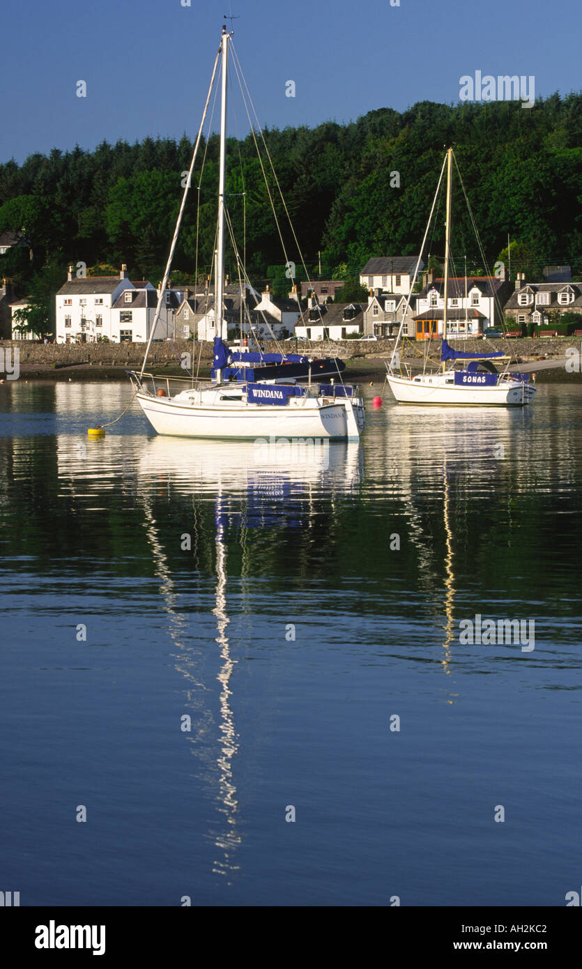 Village de kippford Banque de photographies et d’images à haute ...