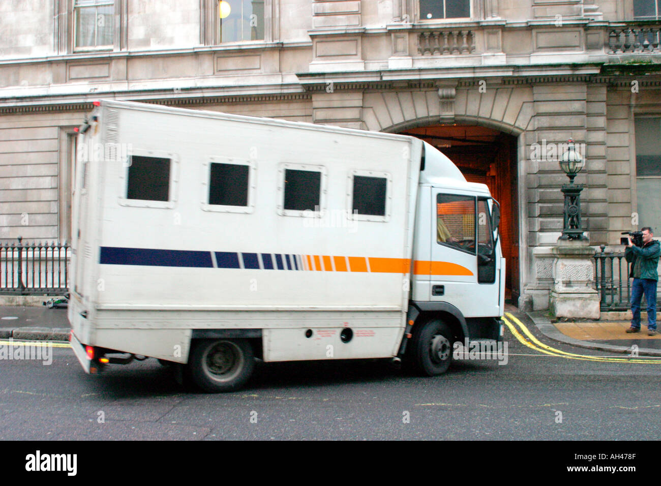 Fourgon de transport de prisonniers Banque de photographies et d’images ...