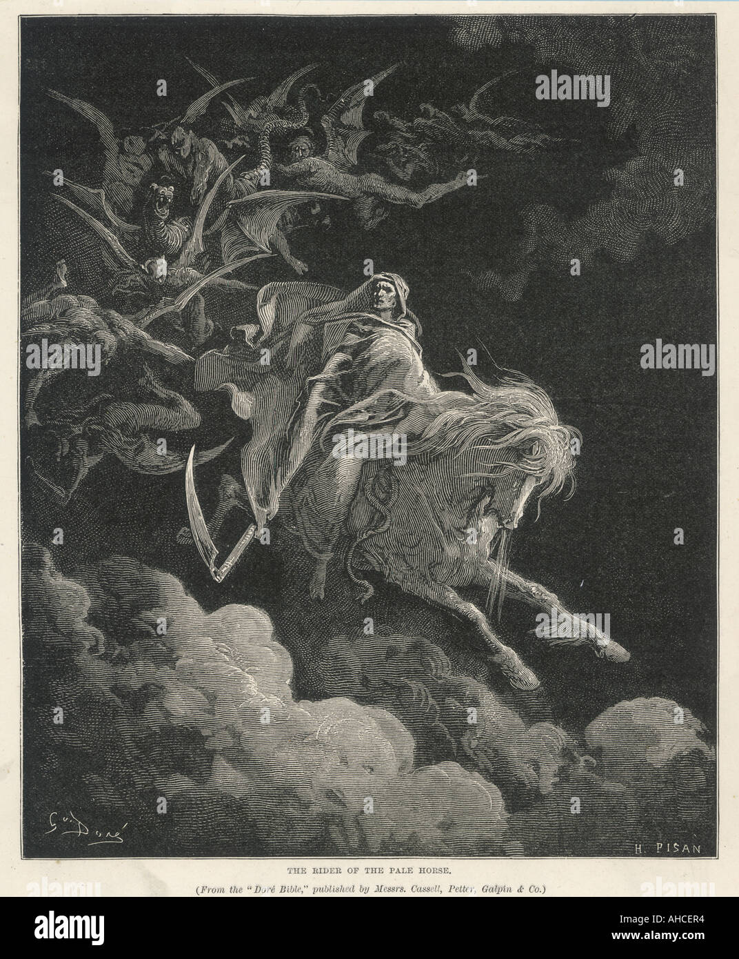 Mort sur le cheval pâle Banque de photographies et d’images à haute ...