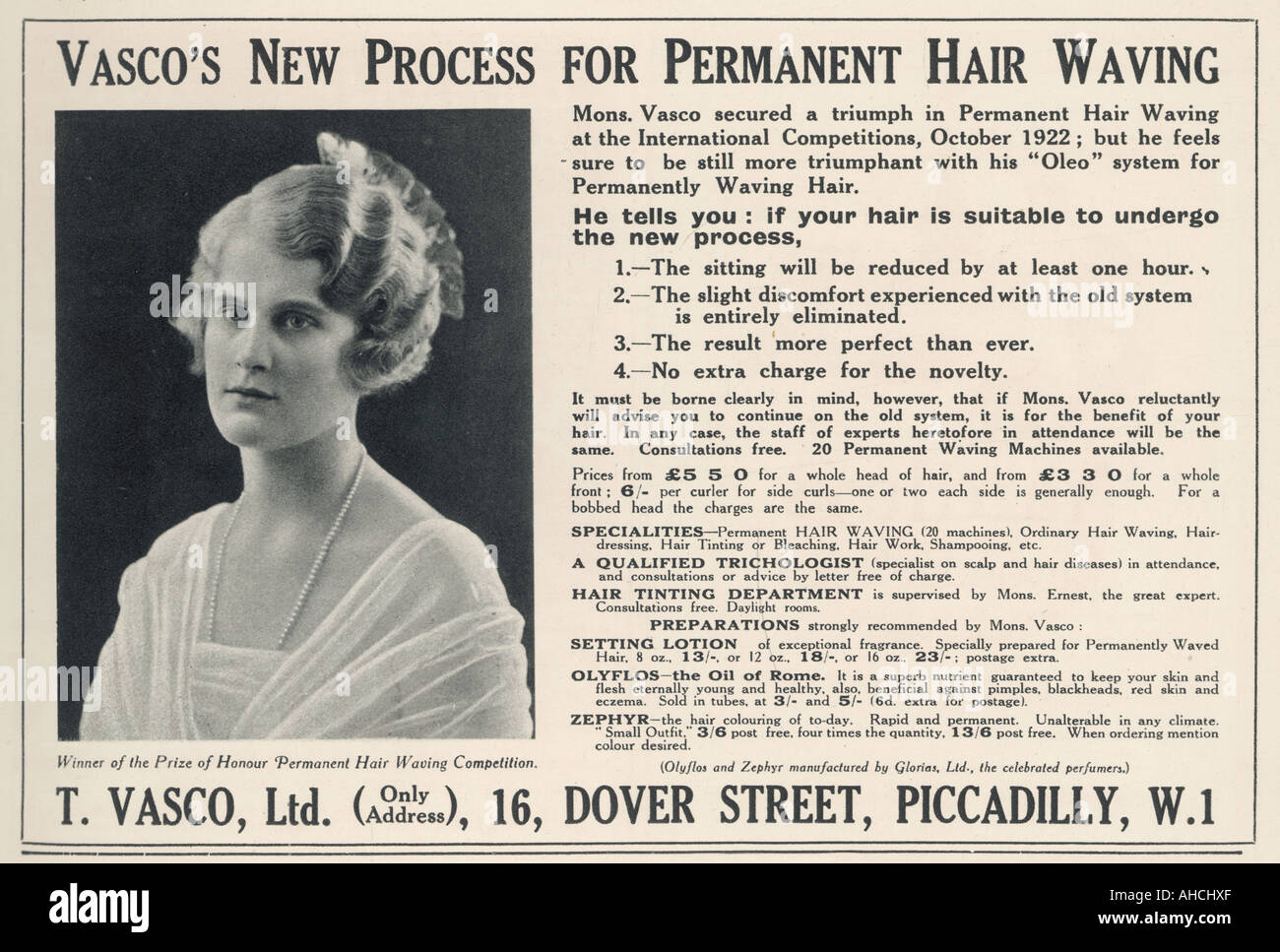 Permanent wave hair Banque de photographies et d’images à haute ...