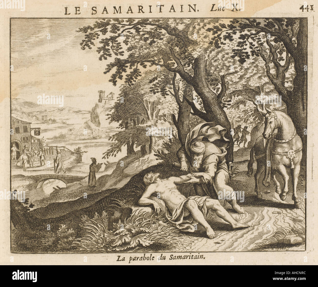 Jesus good samaritan Banque de photographies et d’images à haute ...