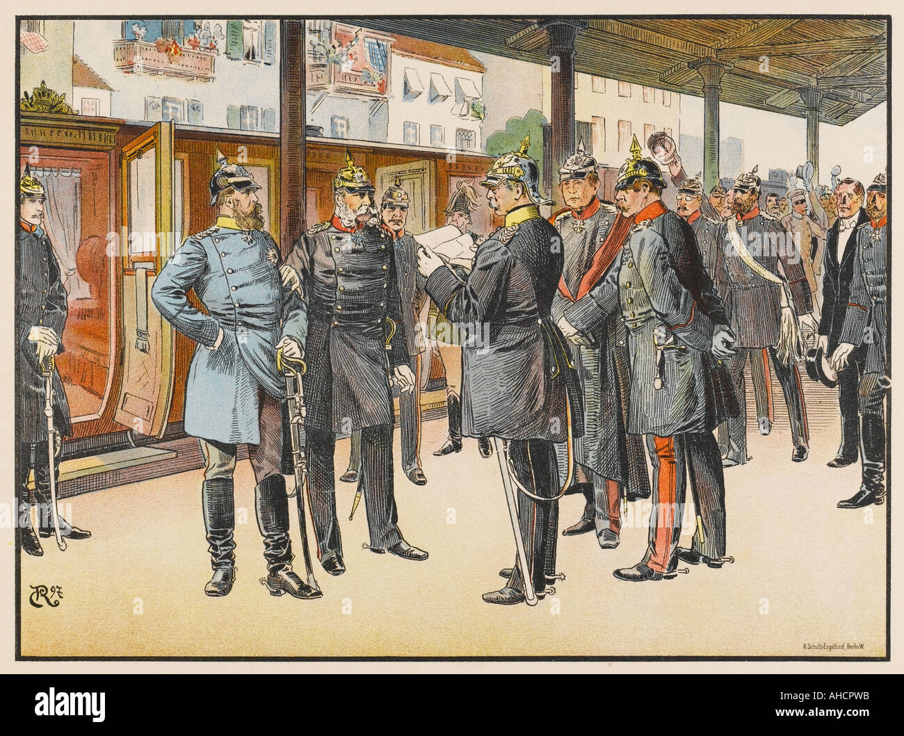 War telegram wilhelm Banque de photographies et d’images à haute ...