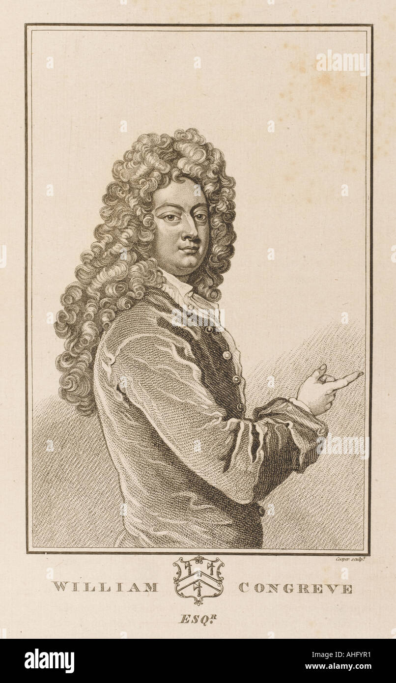 William congreve Banque de photographies et d’images à haute résolution ...