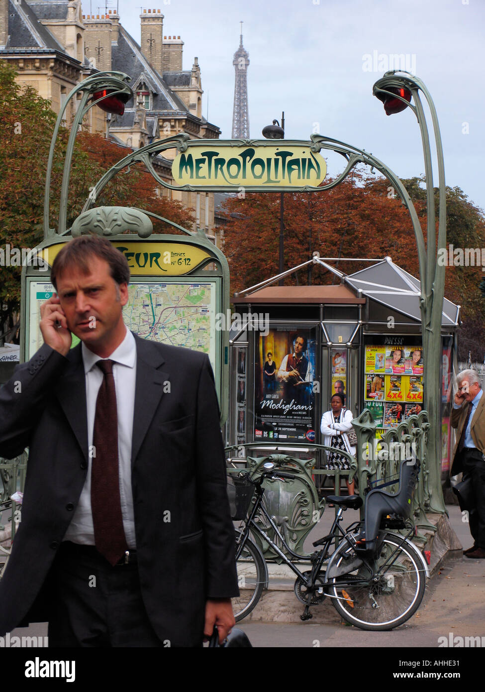 Station metro edgar quinet Banque de photographies et d’images à haute ...