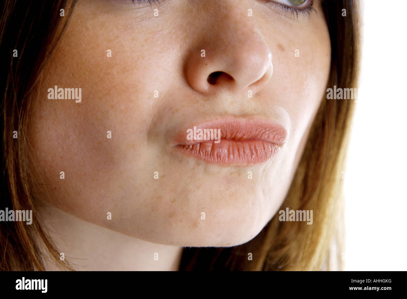 Bouche boudeuse Banque de photographies et d’images à haute résolution ...